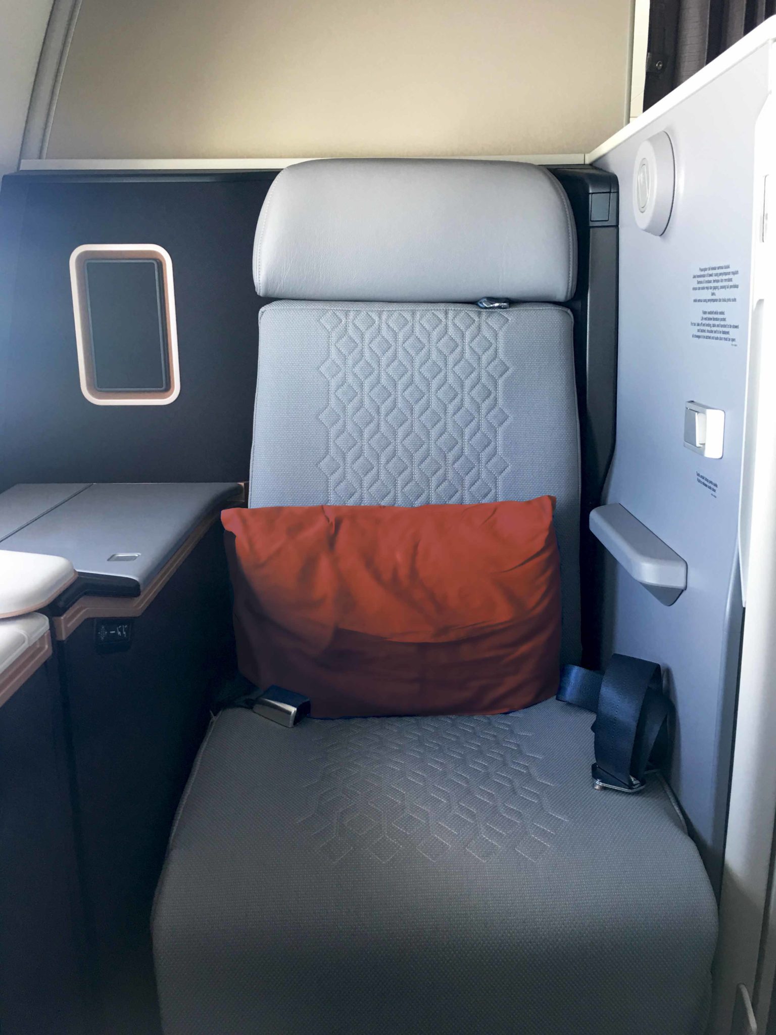 Review: Malaysia Airlines First Class A350 (KUL-SYD) - JakartaPotato