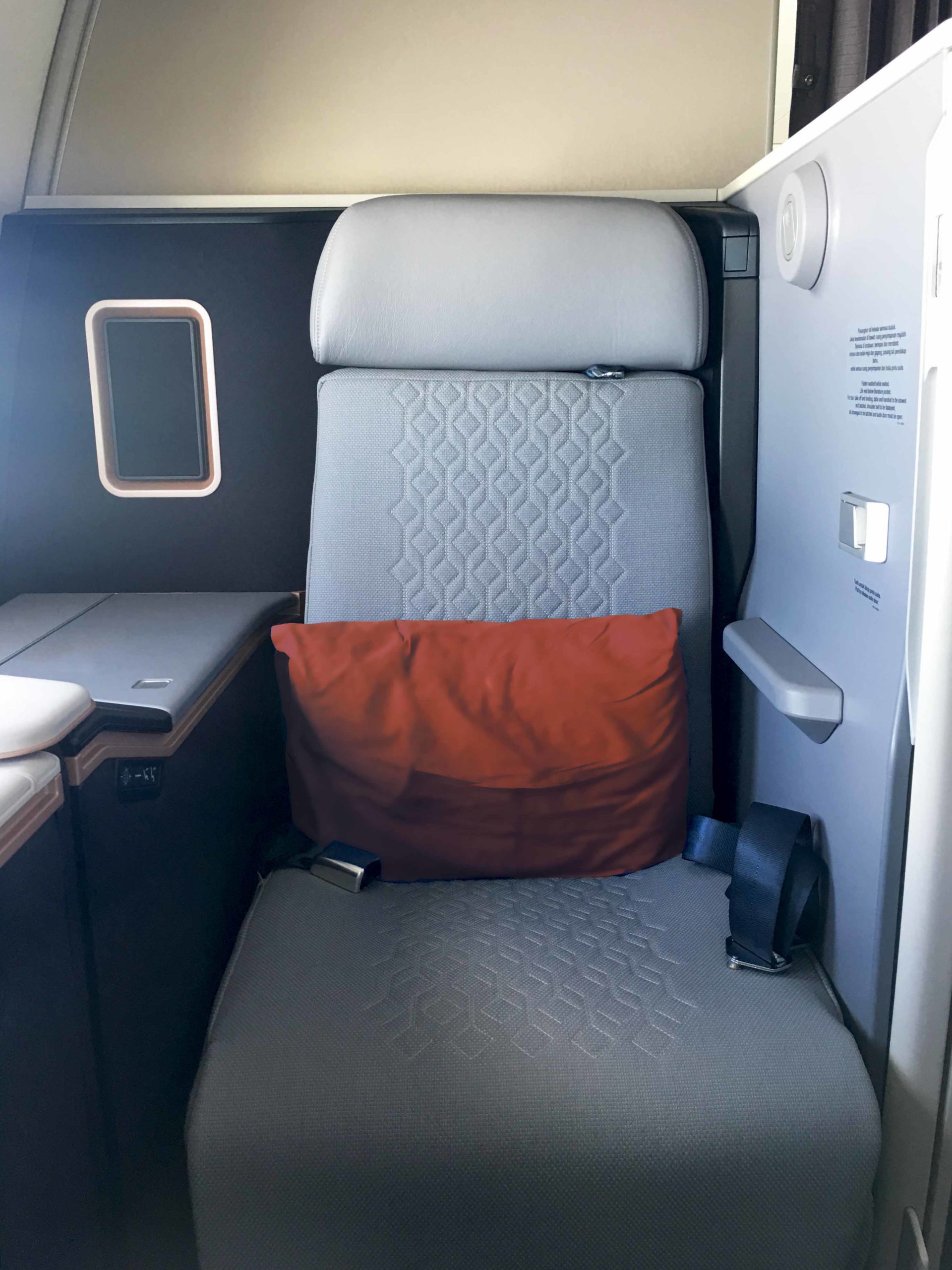 Review: Malaysia Airlines First Class A350 (KUL-SYD) - JakartaPotato
